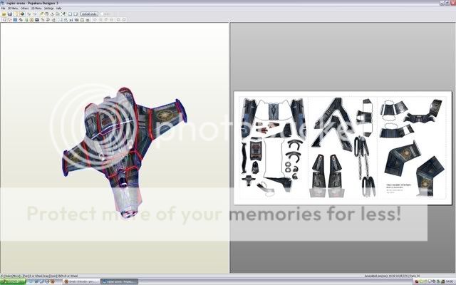 Wing Commander Arena Rapier Papermodel | Wing Commander CIC