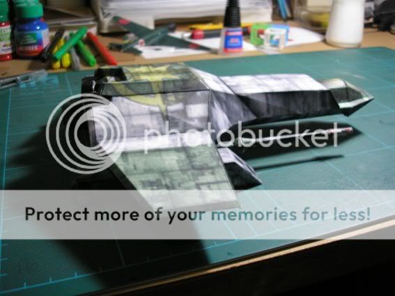 New Paper Model from Paper Commander Standoff Venture Corvette | Wing ...