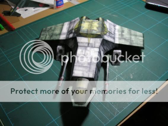 New Paper Model from Paper Commander Standoff Venture Corvette | Wing ...