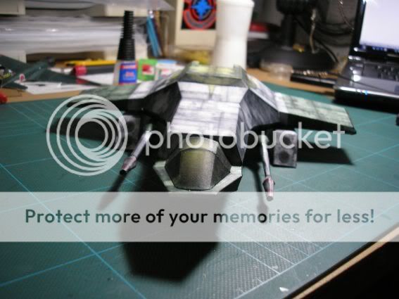 New Paper Model from Paper Commander Standoff Venture Corvette | Wing ...