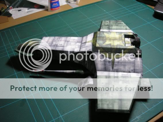 New Paper Model from Paper Commander Standoff Venture Corvette | Wing ...