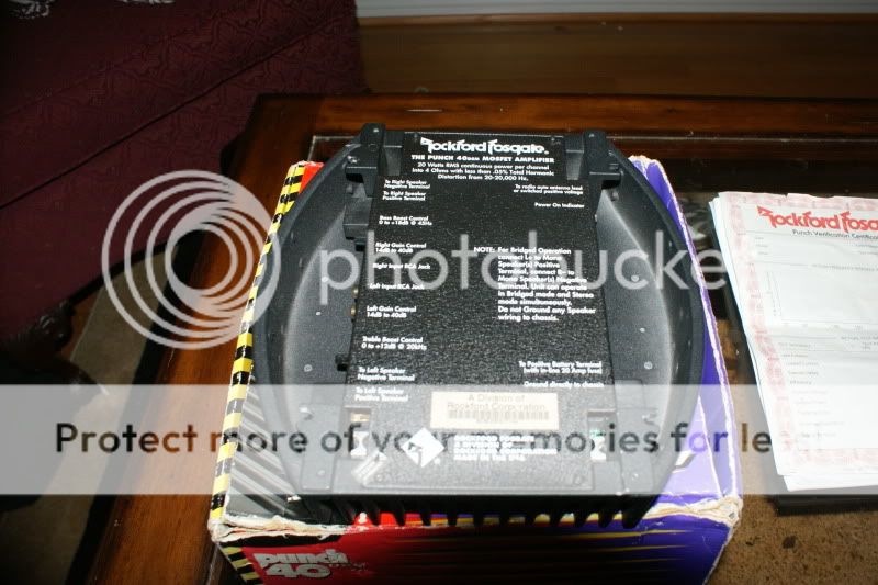 ROCKFORD FOSGATE PUNCH 40 DSM IN ORIGINAL BOX | DIYMobileAudio.com Car ...
