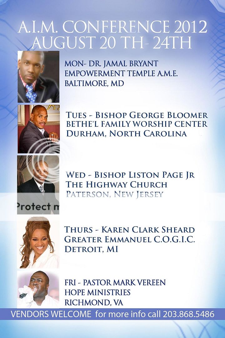 Dr. Jamal Bryant, Bishop George Bloomer, Bishop Liston Page, Evang ...